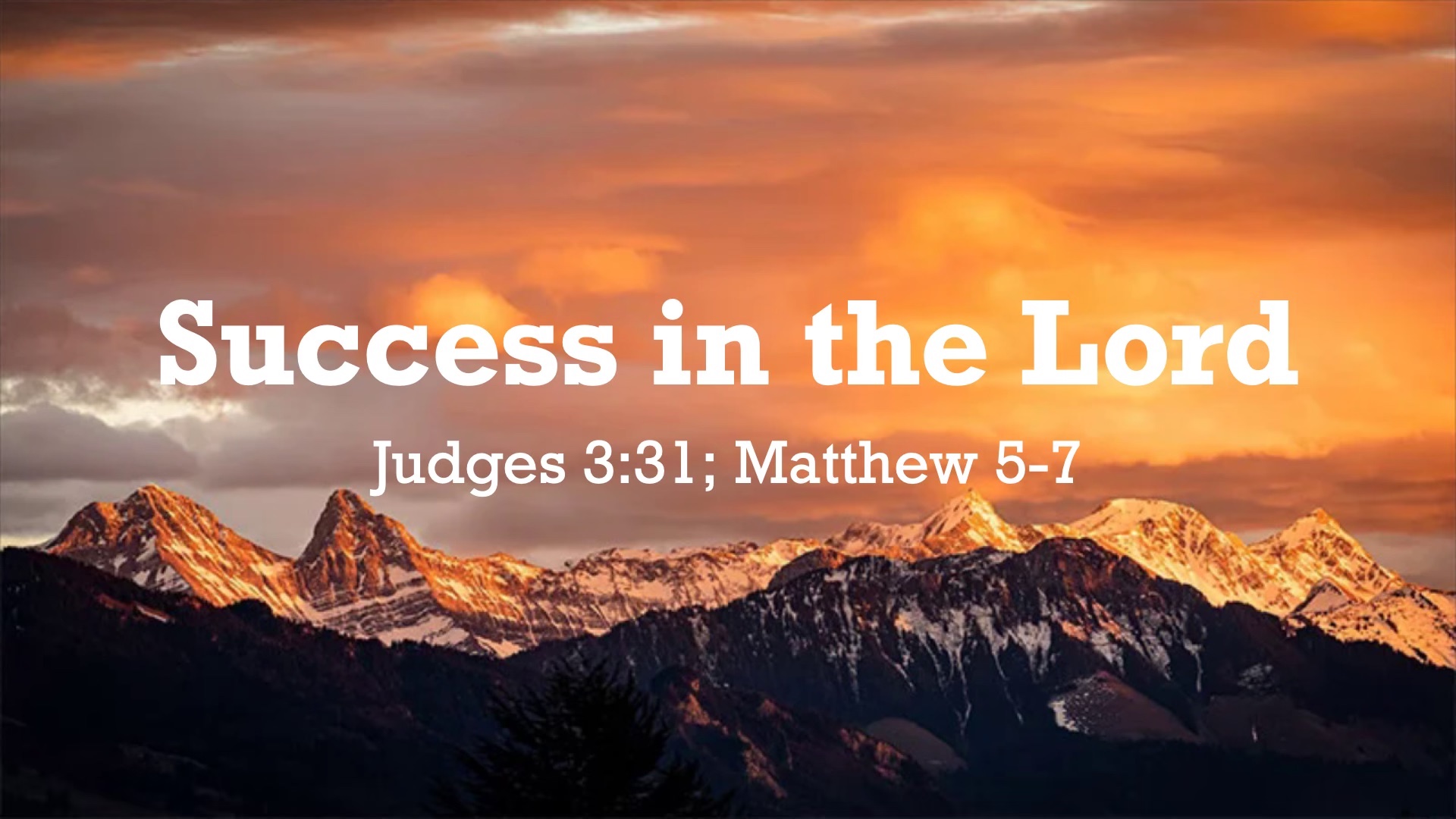 Success in the Lord - FBC West