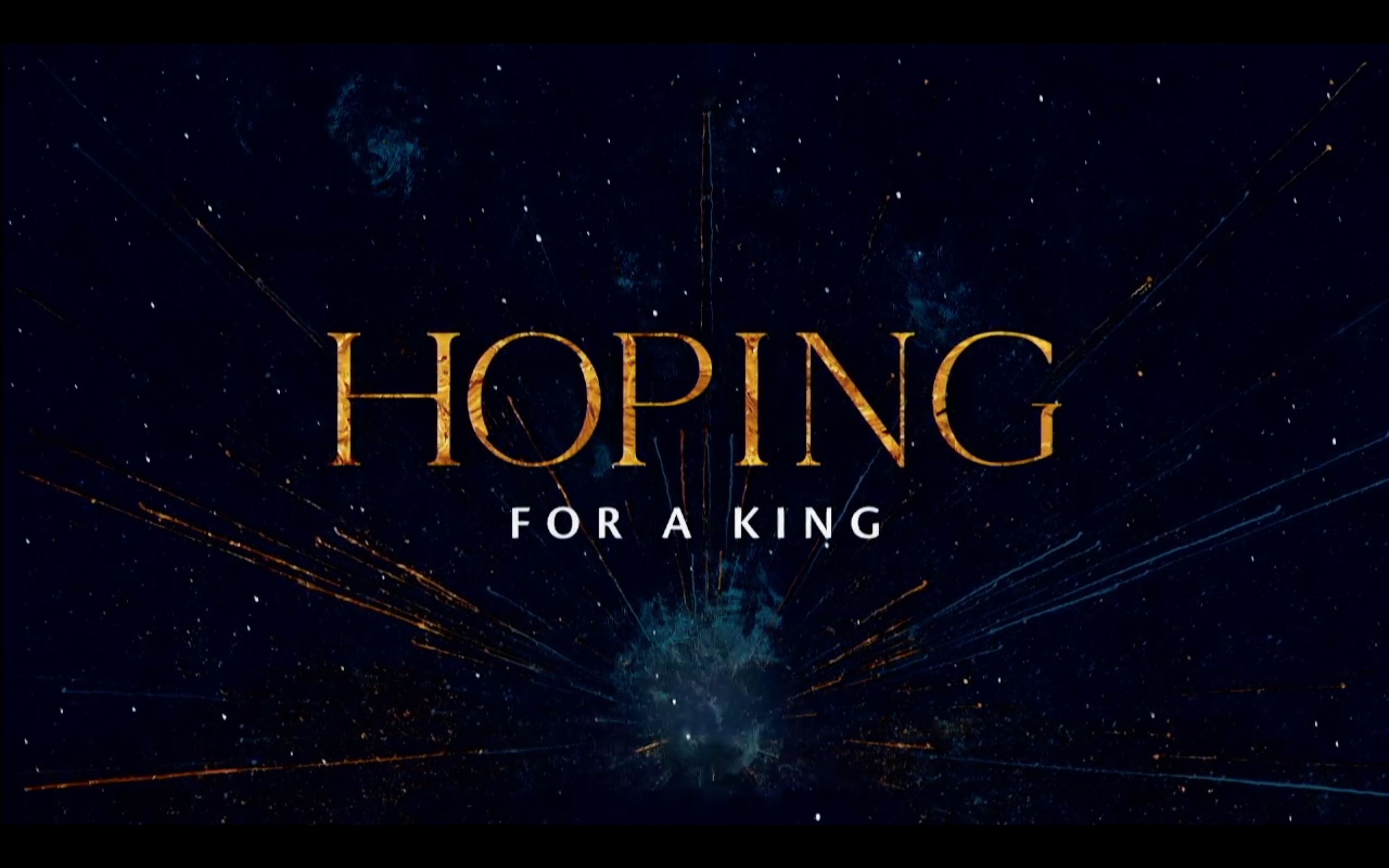 Hoping for a King - FBC West